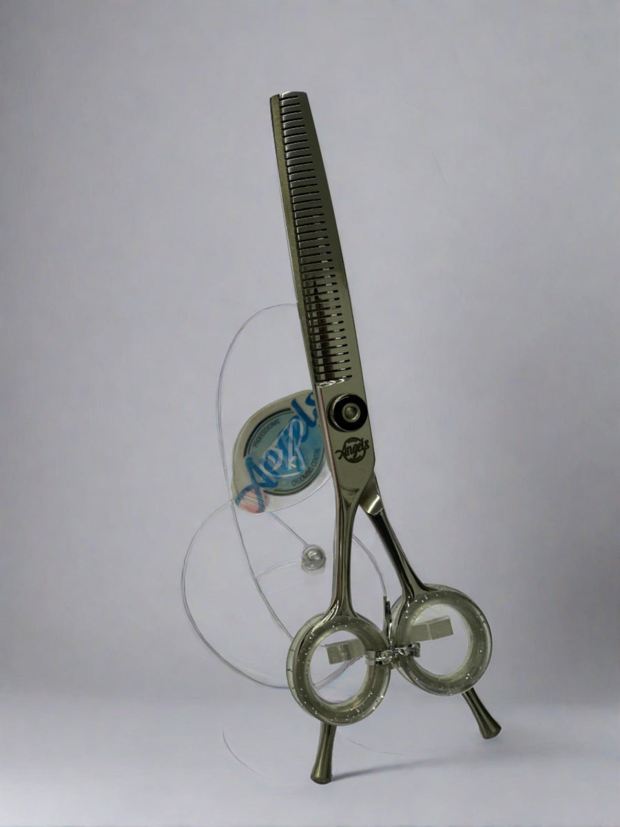 Angels 6.5’ curved fluff scissors – Angels Grooming Solutions